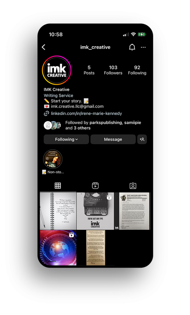 Logo Design: IMK Creative - Caleb Prue